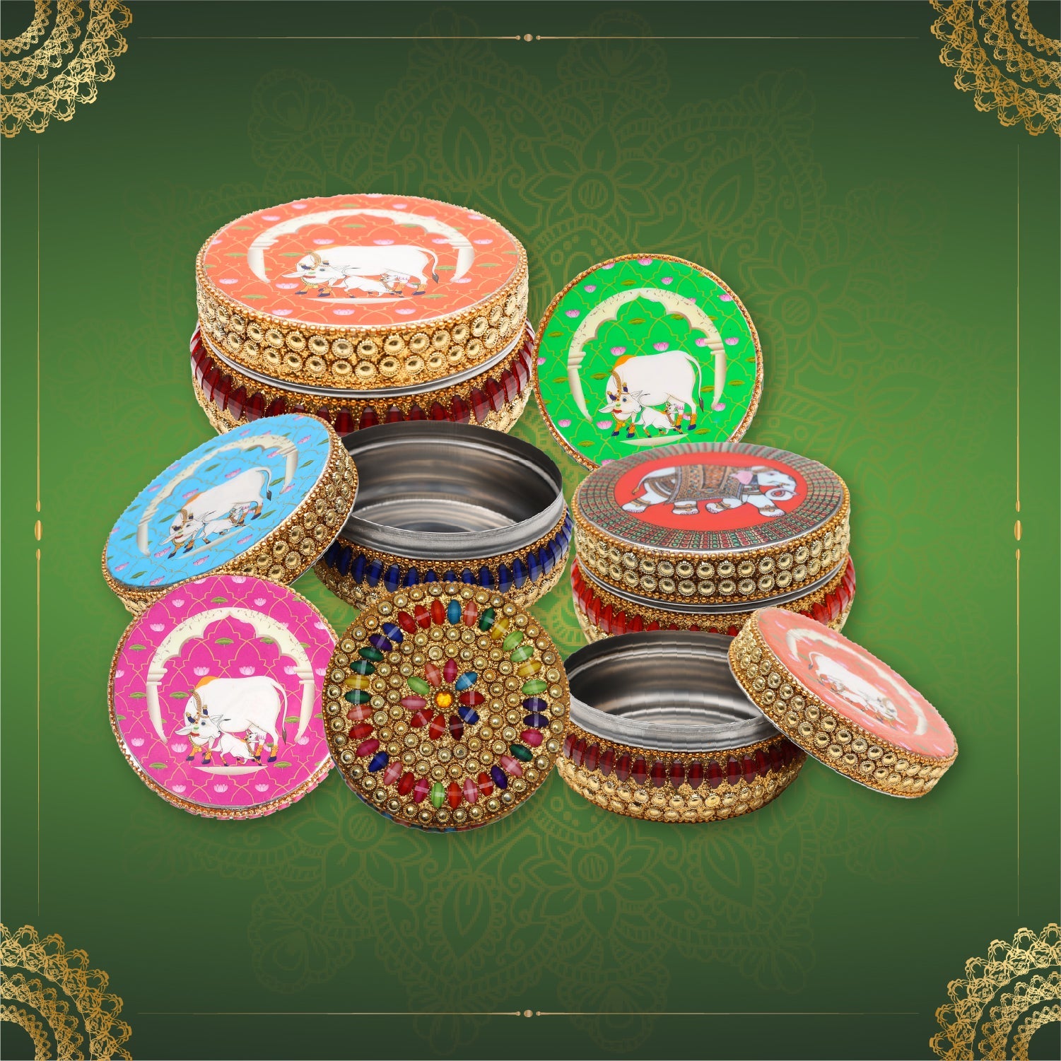 Jaipur Kundan Box – Sha Kapurchand & Co